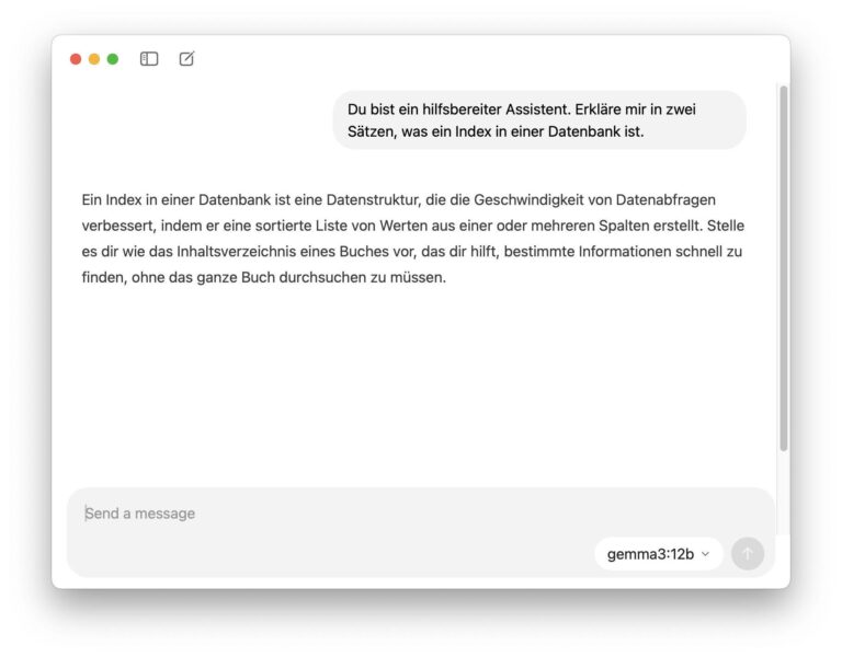 Local AI on the Mac: How to install a language model with Ollama